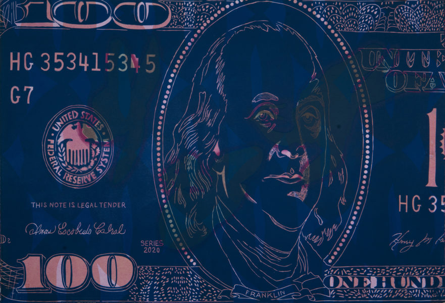 The Color of Money II, 2021 | Maricela Sanchez Art | Fine Art & Prints